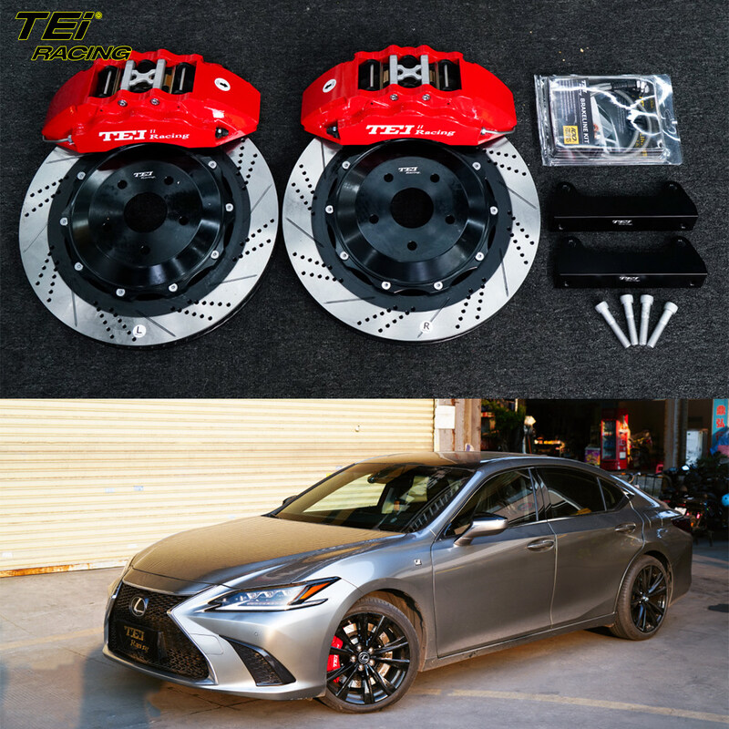 Front Big Brake Kit 6 Piston Caliper With 378x32mmrotor BBK Auto Brake ...