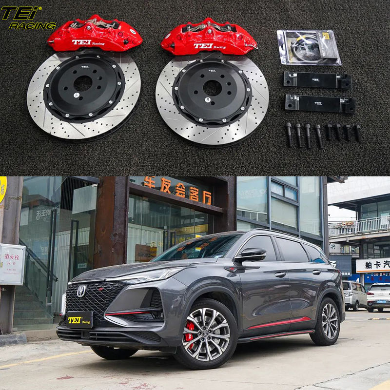 Front Big Brake Kit 6 Piston Caliper With 378*32 Mm Rotor BBK Auto Brake System For Changan CS75 ...