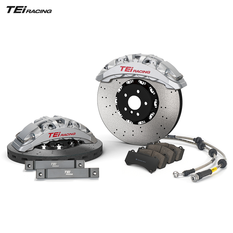 TEI SR8 8 Pot Brake Caliper R20 R21 Carbon Ceramic Brake Kit for bmw ...