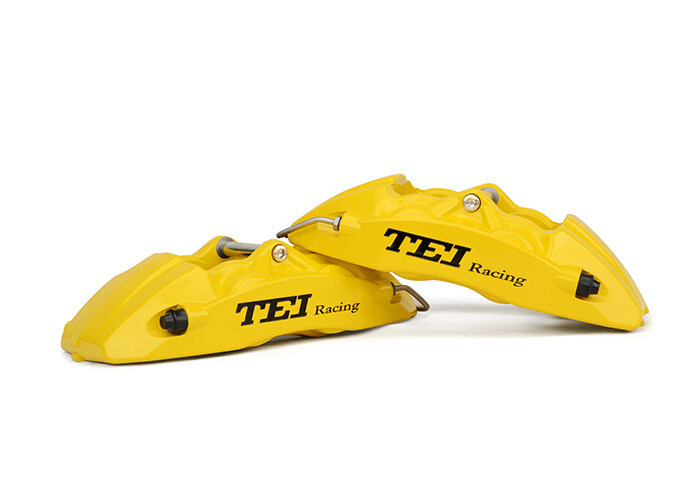 Nissan TEANA installed Big Brake Kits 4 Piston Forged Calipers With ...