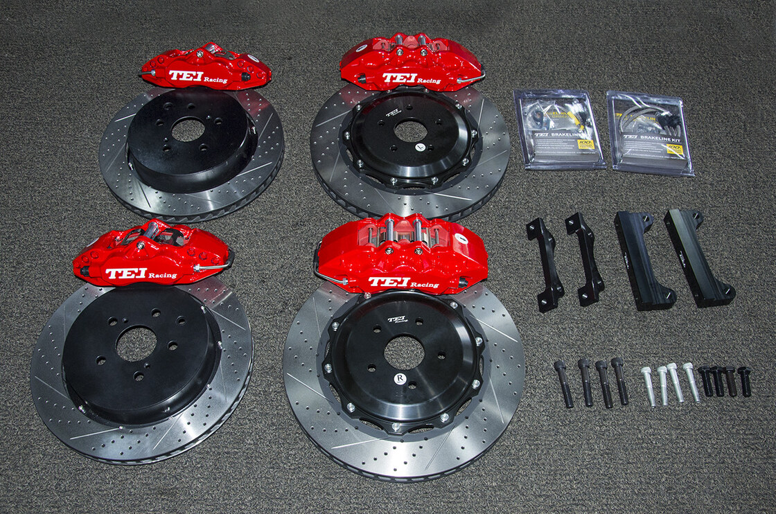 TEI Racing BBK P60S 6 Piston BBK Brake Kit For Toyota Highlander 18 ...