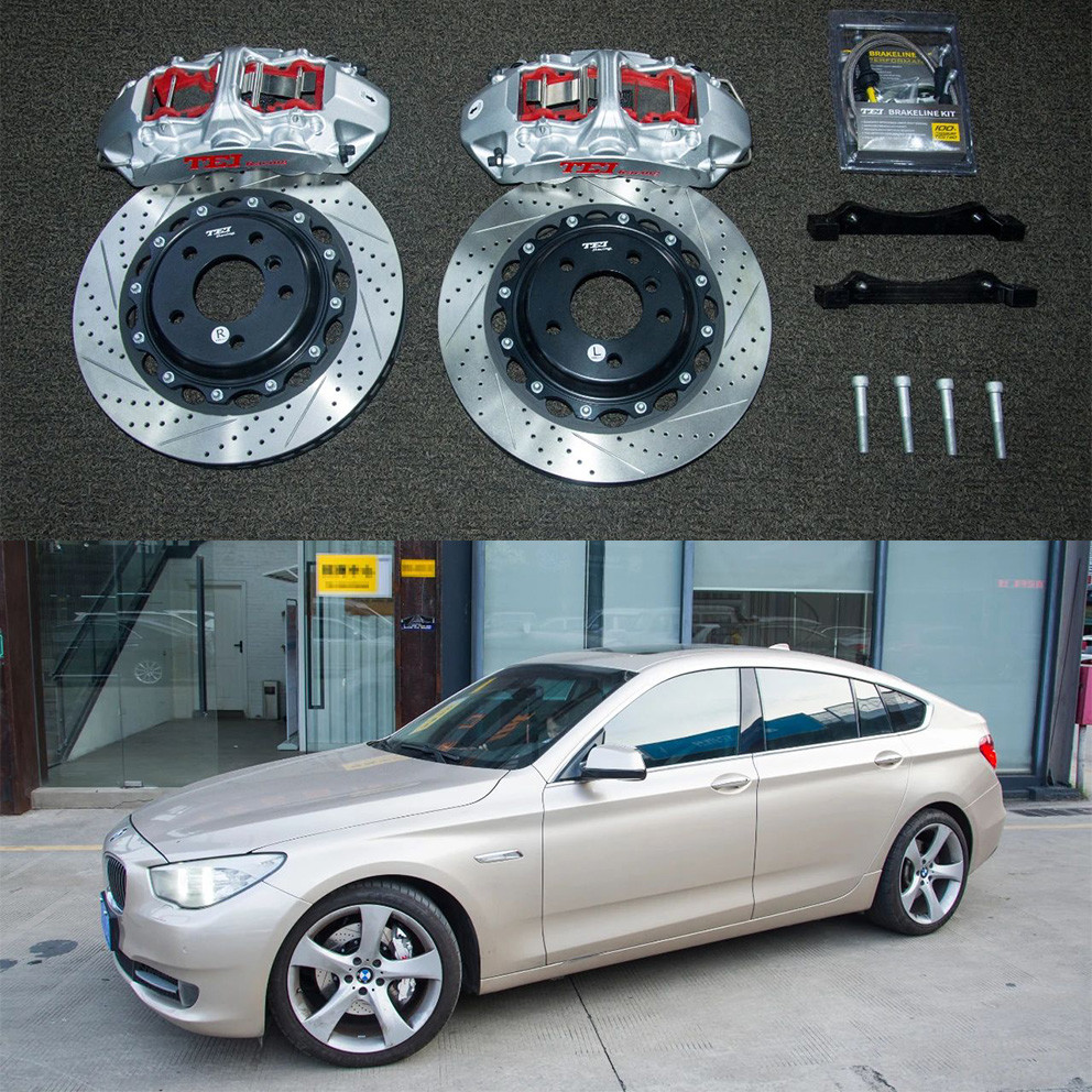 7075 Aluminum BMW Big Brake Kit For 5 Series GT 18 Inch Car Rim Front 6 ...