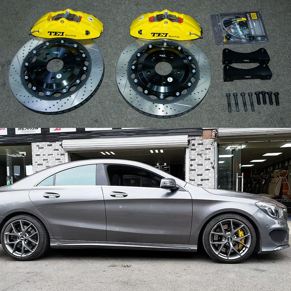 High Performance BBK For Mercedes Benz CLA Class W117 18 Inch Car Rim Front 4 Piston Brake Kit ...