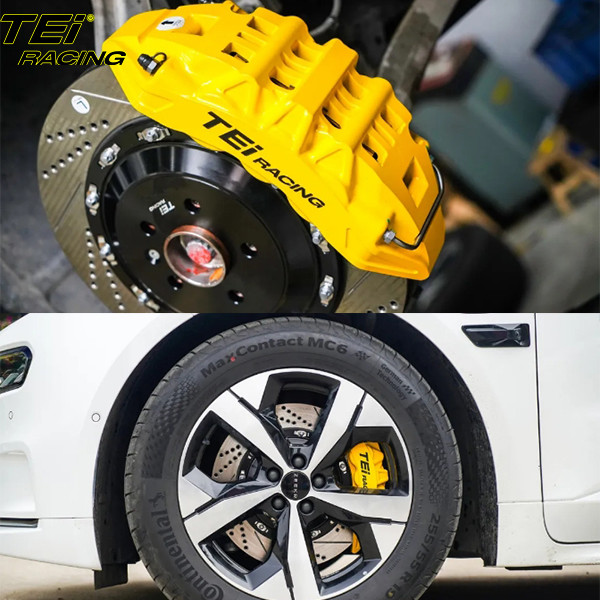 Front Big Brake Kit 6 Piston Caliper With 380x28mm Rotor BBK Auto Brake System For ZEEKR 19 Inch ...