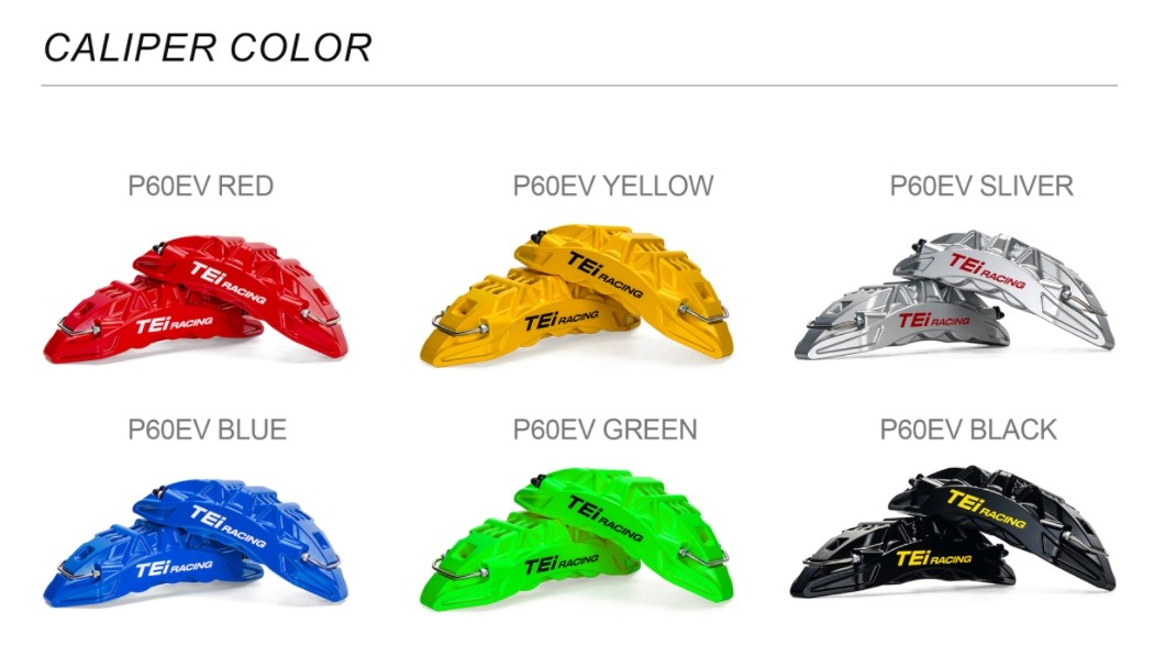 Front Big Brake Kit 6 Piston Caliper With 380x28mm Rotor BBK Auto Brake System For ZEEKR 19 Inch ...