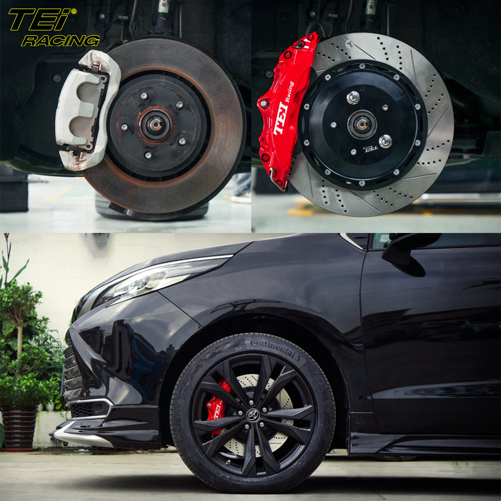 Front 6 Piston And Rear 4 Piston Caliper BBK Auto Brake System For ...