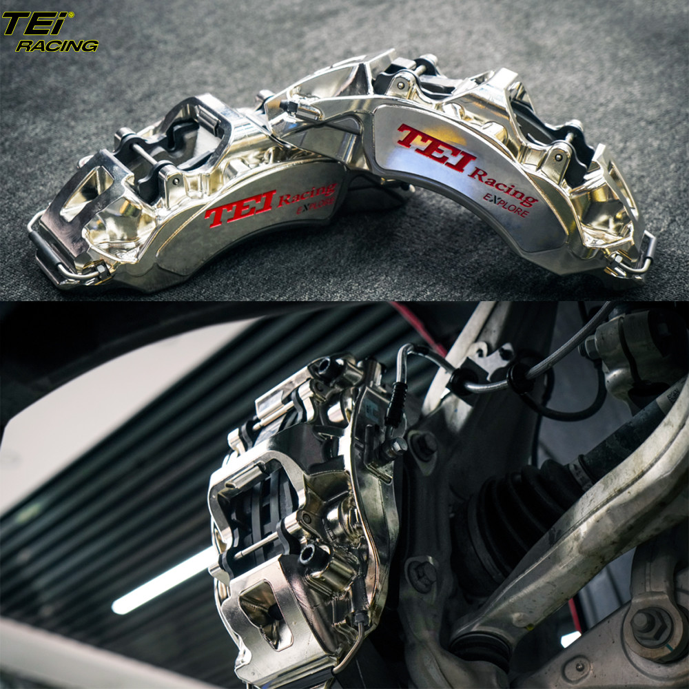Front Big Brake Kit 6 Piston Caliper With 405x34mm Rotor BBK Auto Brake System For ZEEKR 001 22 ...