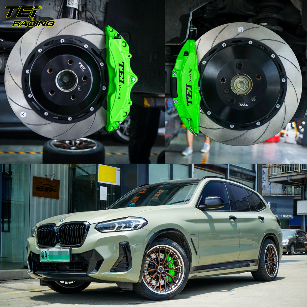 Front P60NS 6 Piston And Rear P4-Explore 4 Piston Caliper BBK Auto ...
