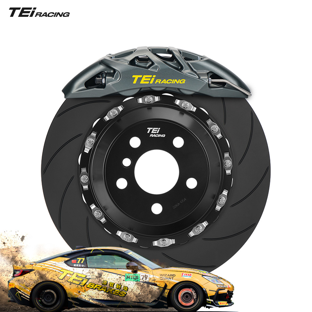 TEI GTS6 Racing 6 Pot One-piece Forged Brake Caliper 18-inch Front Big ...