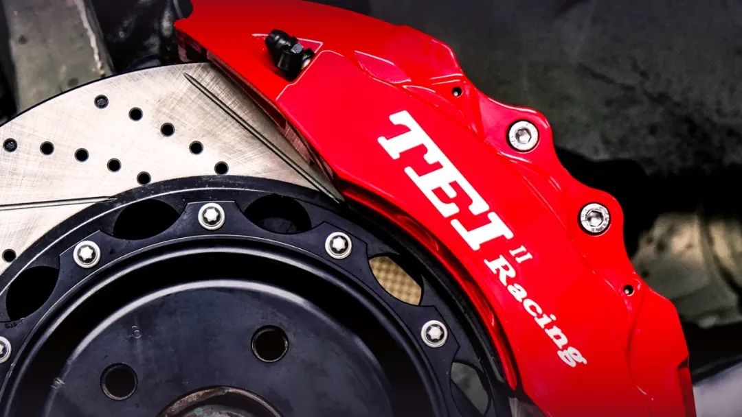 TEI Racing P60ES 6 Piston Calipers Big Brake Kit For Audi A4L 18 Inch Wheel Front