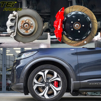 Front 6 Piston And Rear 4 Piston Caliper BBK Auto Brake System For FORD ...