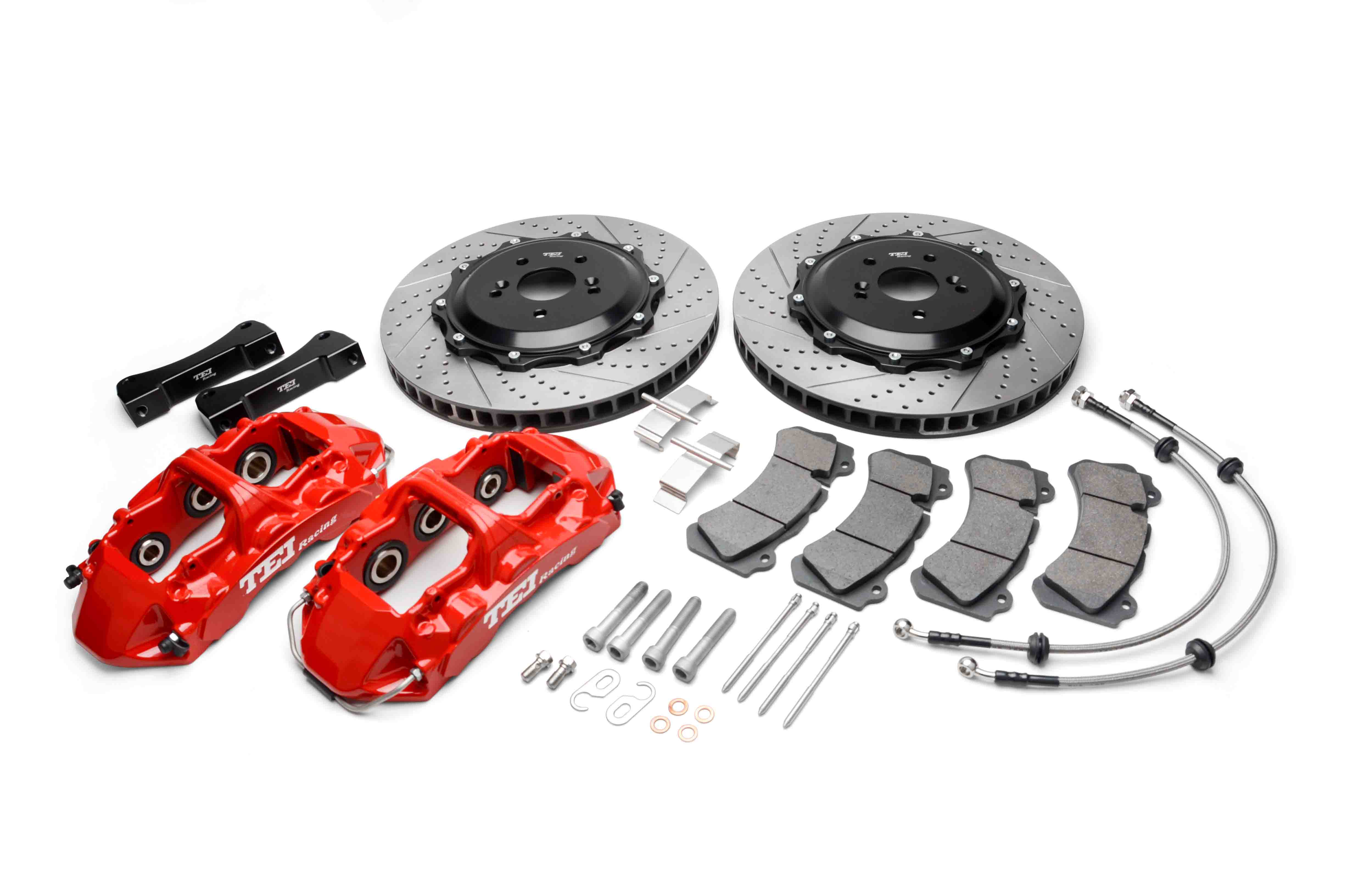 Ford F150 Raptor 6 Piston Big Brake Kit High Durability With Two Adapters