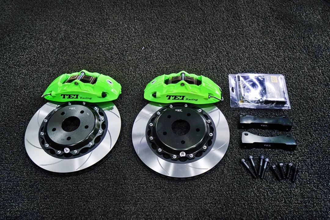 Forged Caliper Front 4 Piston Brake Kit 355x28MM Rotor For BMW MINI ...