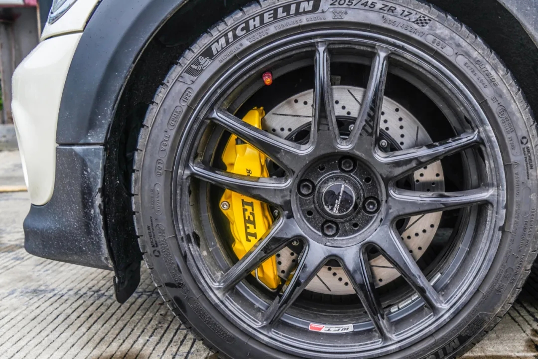 Forged Caliper Front 4 Piston Brake Kit 355x28MM Rotor For BMW MINI ...