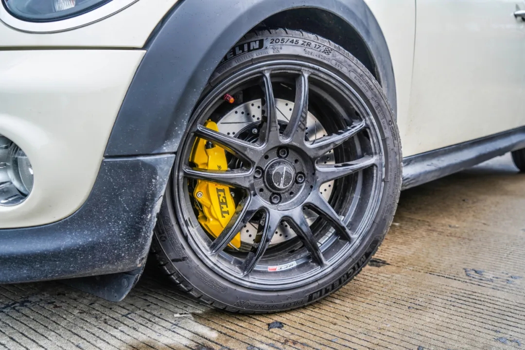 Forged Caliper Front 4 Piston Brake Kit 355x28MM Rotor For BMW MINI ...