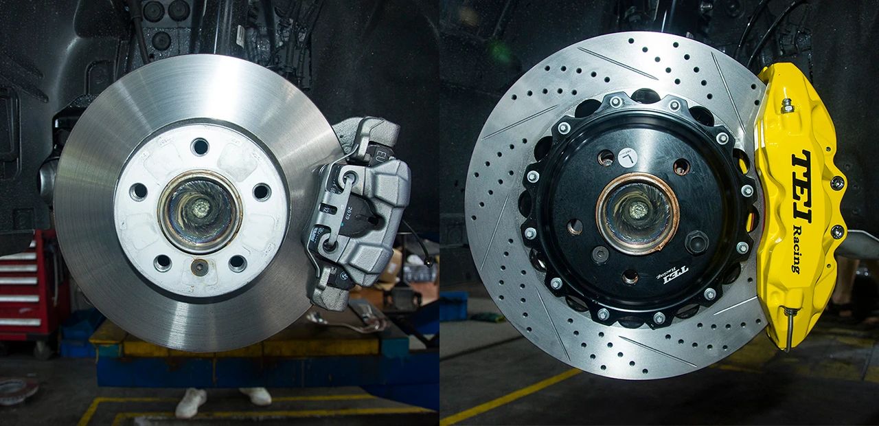 2 Series F22 BMW Big Brake Kit For 18 Inch Car Rim Front 6 Piston ...