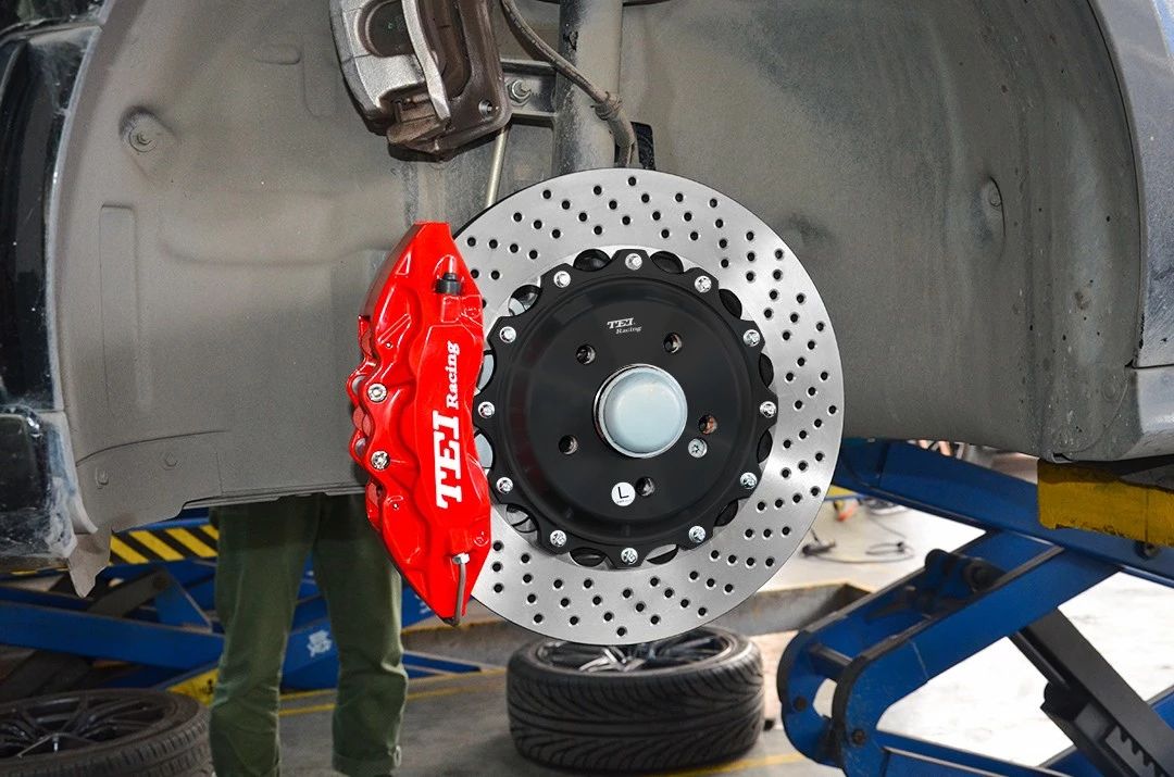 A Class W177 Mercedes Big Brake Kit 18 Inch Car Rim Front 6 Piston ...