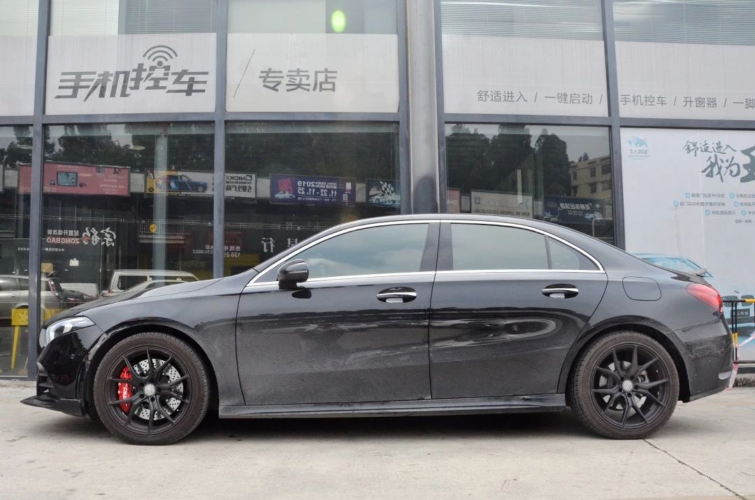 A Class W177 Mercedes Big Brake Kit 18 Inch Car Rim Front 6 Piston ...