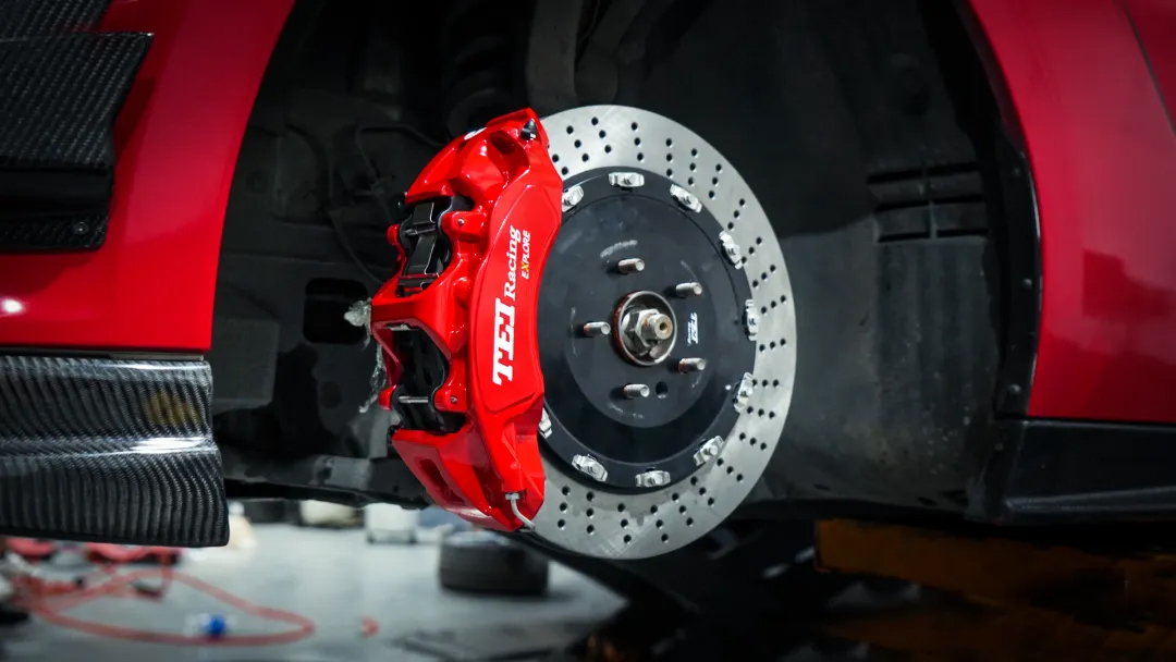 Front Big Brake Kit 6 Piston Caliper with 405x34mm rotor BBK auto brake ...